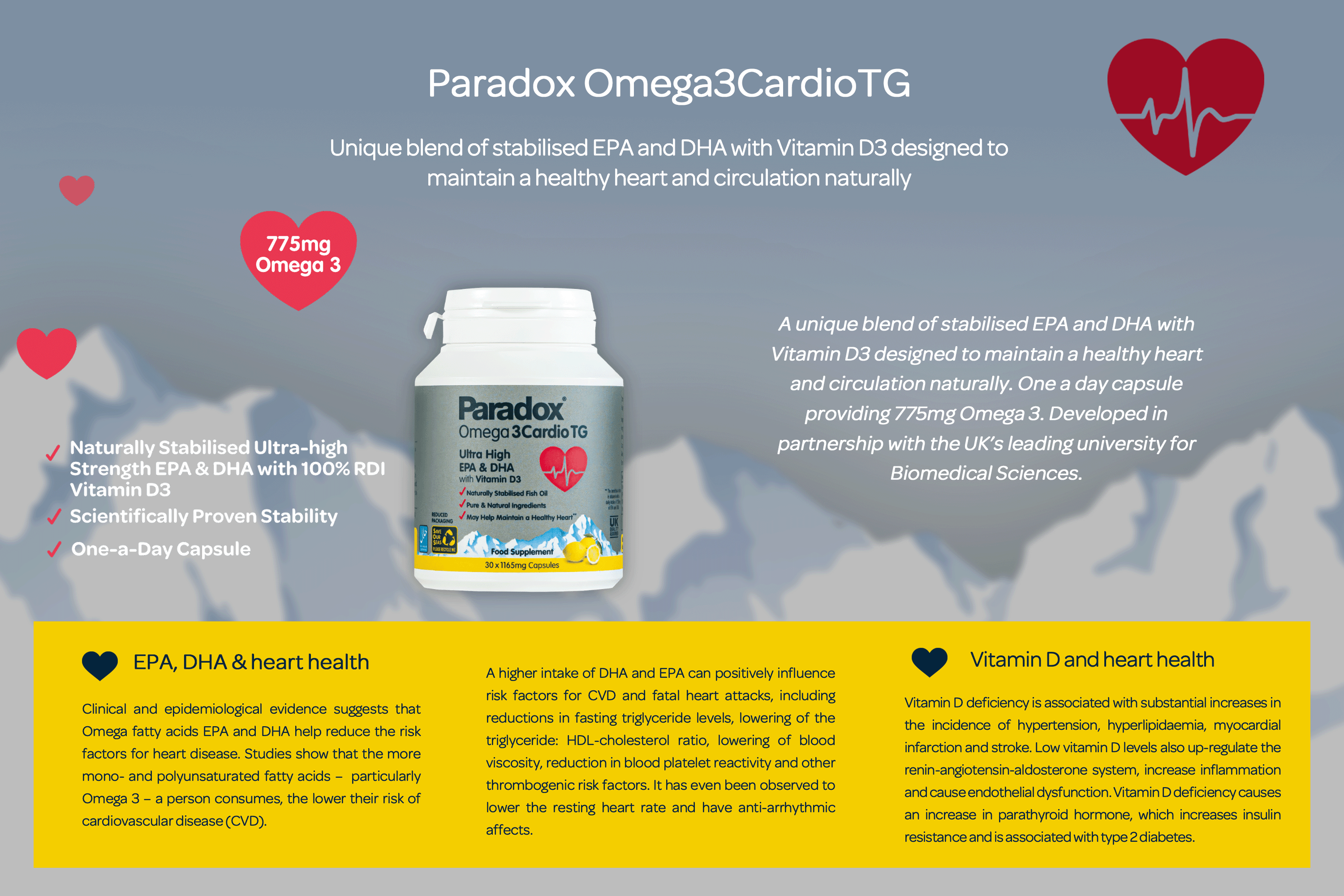 Omega for Health and Wellbeing - Omega Oil with a Difference