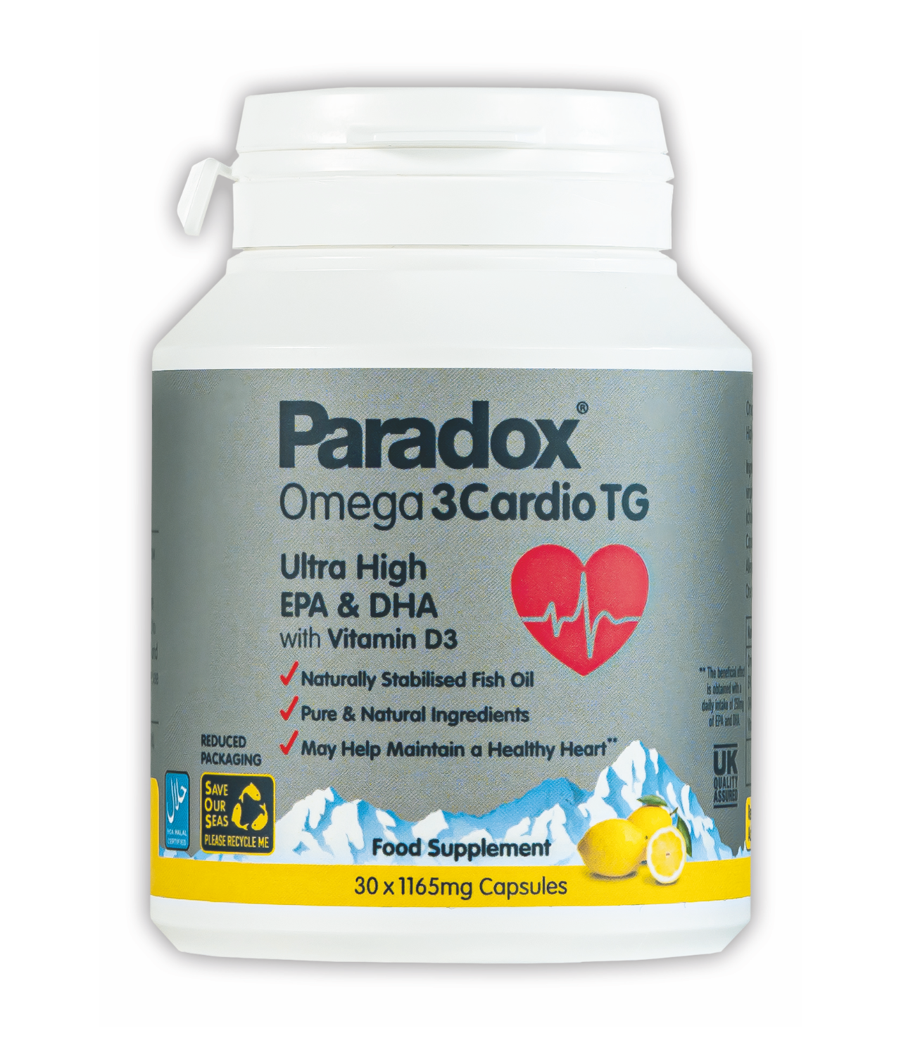 Paradox Omega 3Cardio TG Omega Oil With A Difference